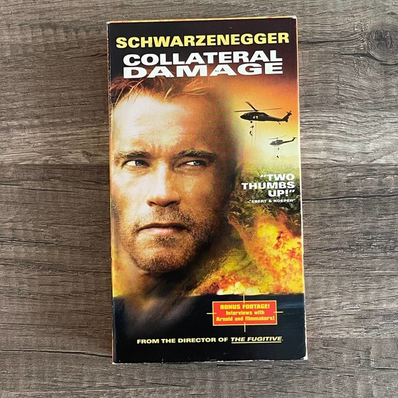 Warner Bros. | Other | Collateral Damage Arnold Schwarzenegger Vhs ...